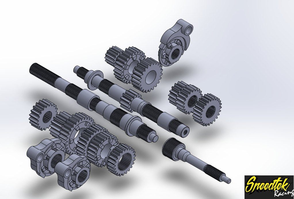 Speedtek T56 / TR6060 & Magnum 6 Speed Straight Cut Dog Engagement Gea ...