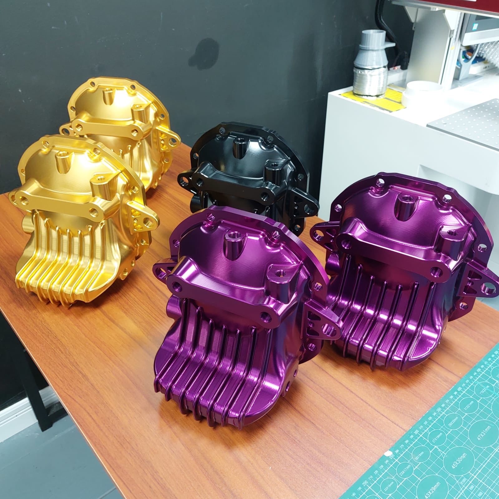 Nissan R200 Large Capacity Billet 6061 Aluminium Differential Cover ...