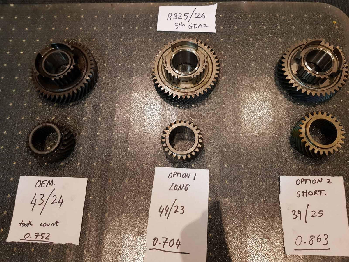 Nissan Skyline RB25 - RB26 RB30 & VG30 Z31 Z32 5th Gear Set ONLY ...
