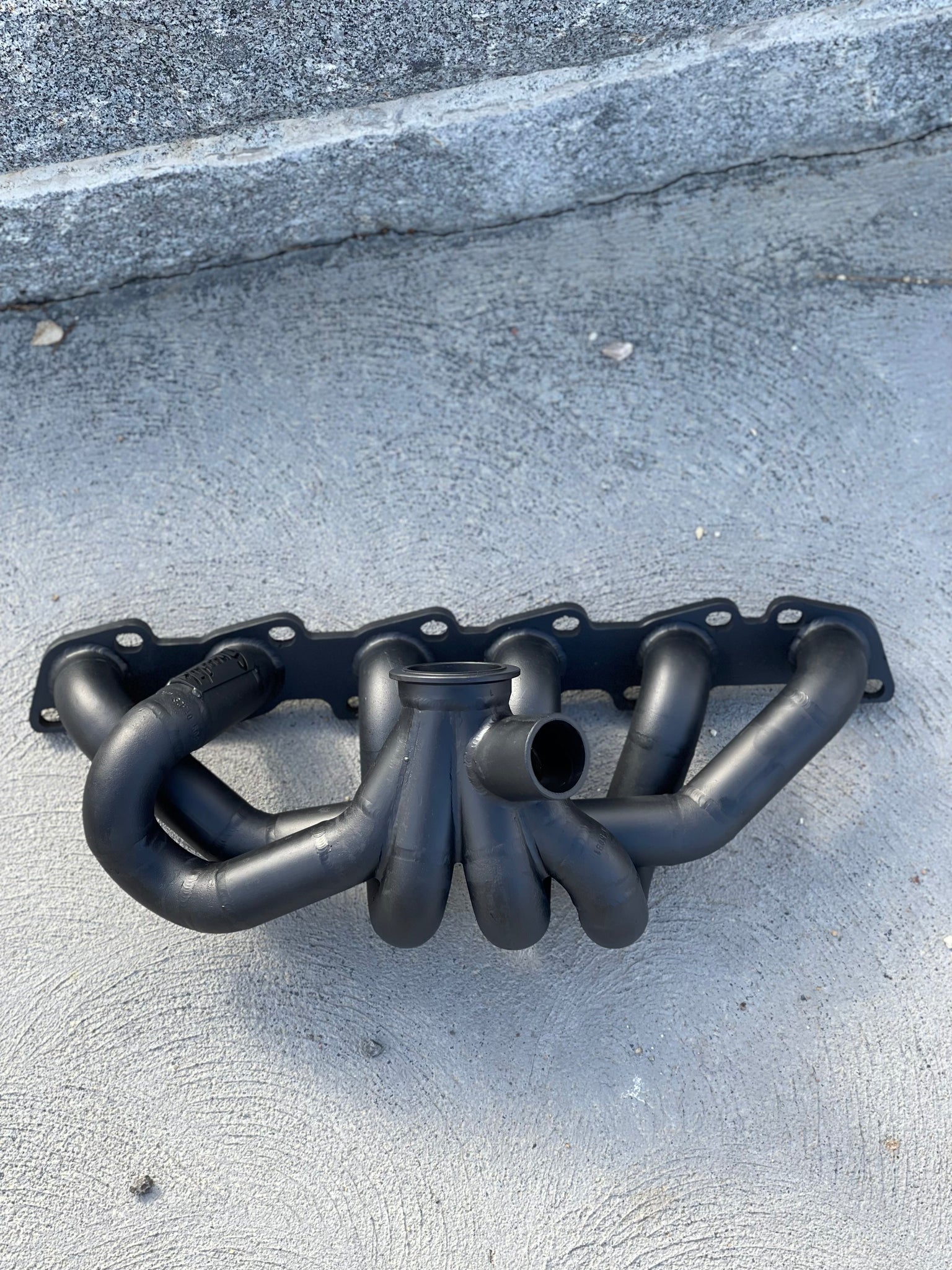 Holden VL Turbo RB30 High Mount Exhaust Manifold Nissan Skyline R31 ...