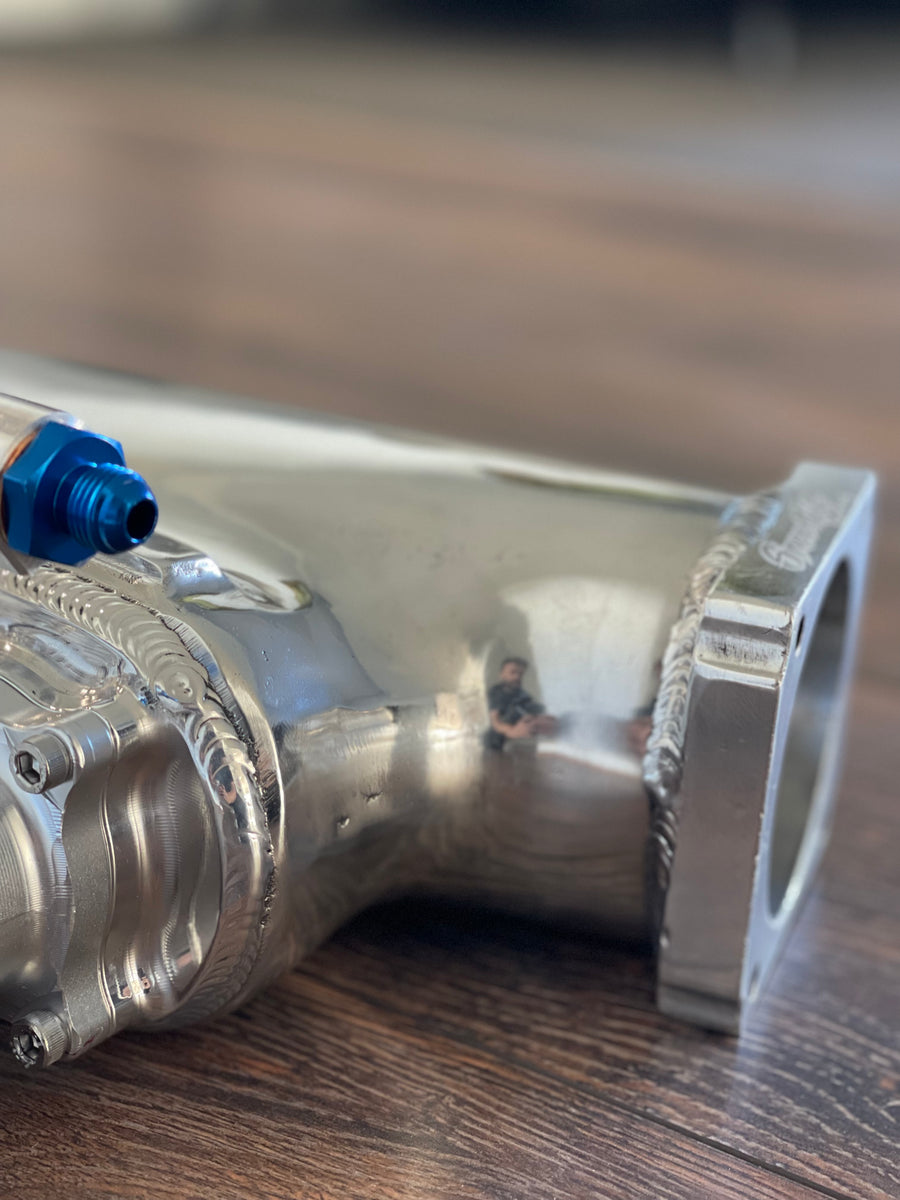 Toyota 2JZ-GTE & 2JZ-GE Supra Aristo CNC Billet Intake Manifold Plenum ...