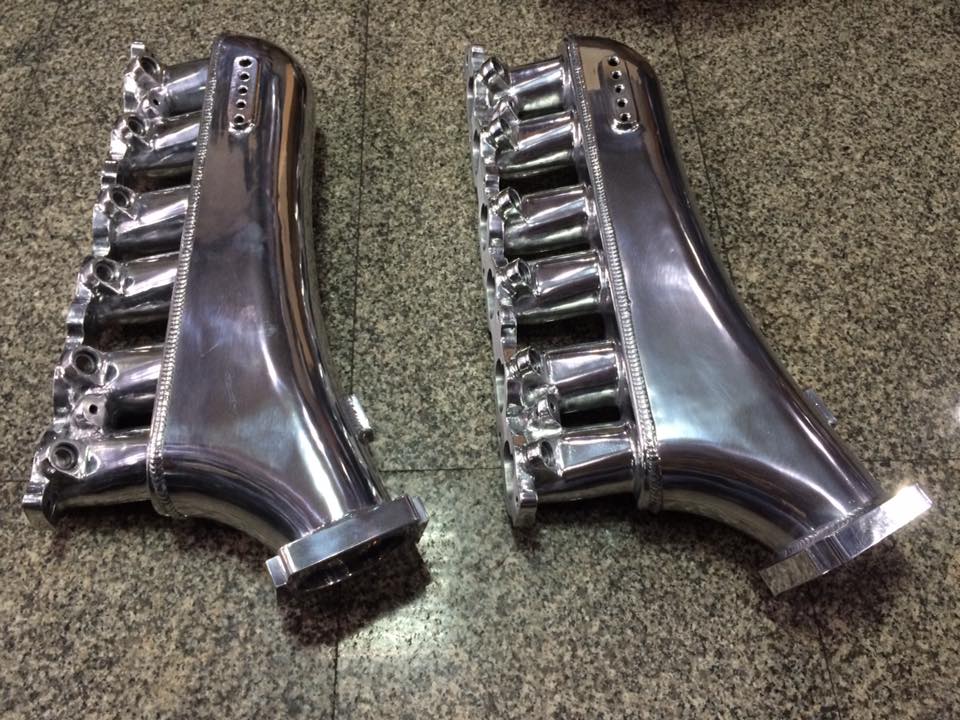 Toyota 2jz Ge Cast Supra Aristo Intake Manifold Plenum Intake Manifold ...