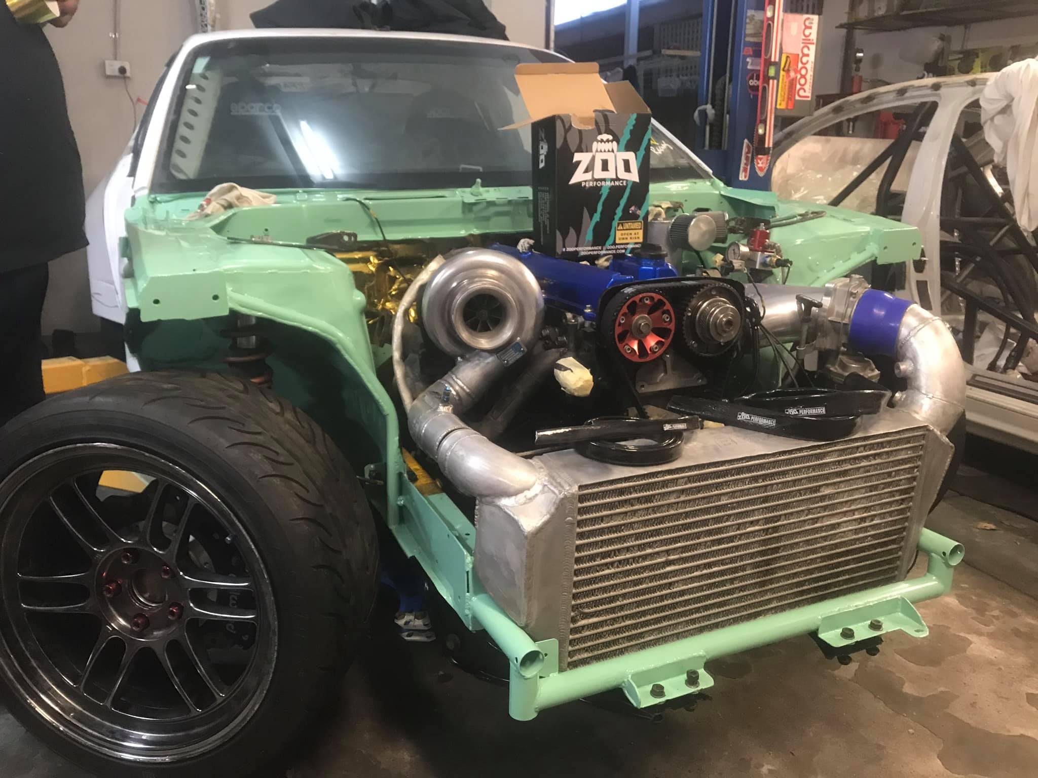 Toyota 2JZ-GTE High Mount Steam Pipe Exhaust Manifold JZA80 2JZ Supra ...