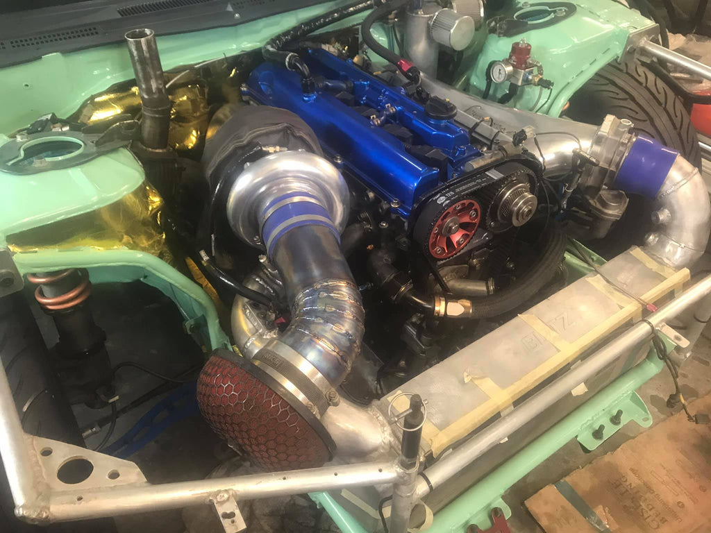 Toyota 2JZ GTE Cast Supra Aristo Intake Manifold Plenum Intake Manifol ...