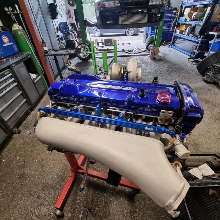 Nissan Skyline R33 R34 RB25DET RB25 NEO Cast Intake Manifold Plenum ...