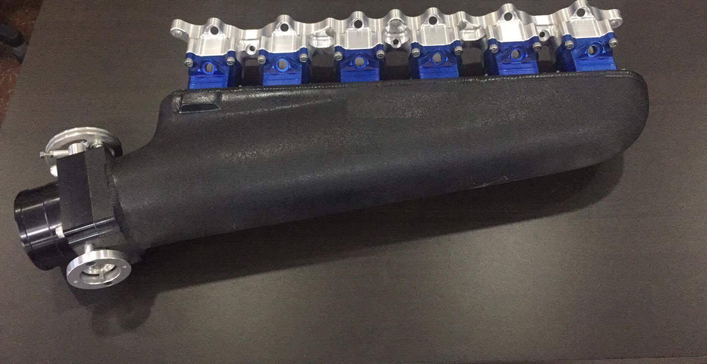 Toyota 2JZ GE Supra Aristo CNC Billet Intake Manifold Plenum – Speedtek ...