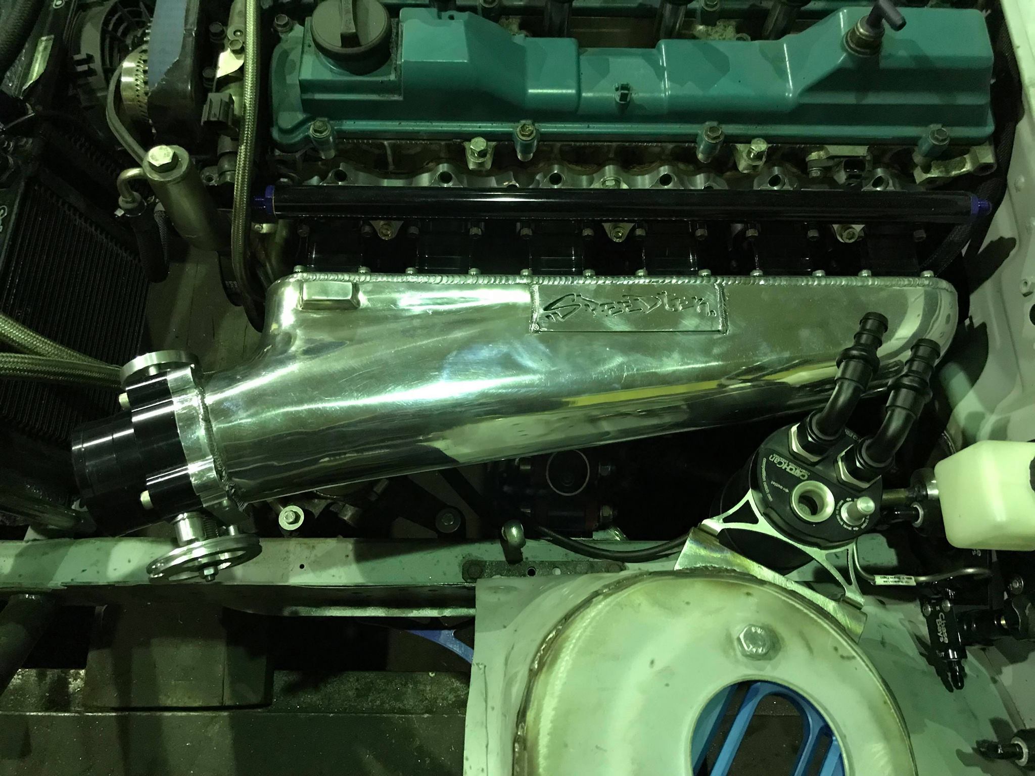 Toyota 2JZ GE Supra Aristo CNC Billet Intake Manifold Plenum – Speedtek ...