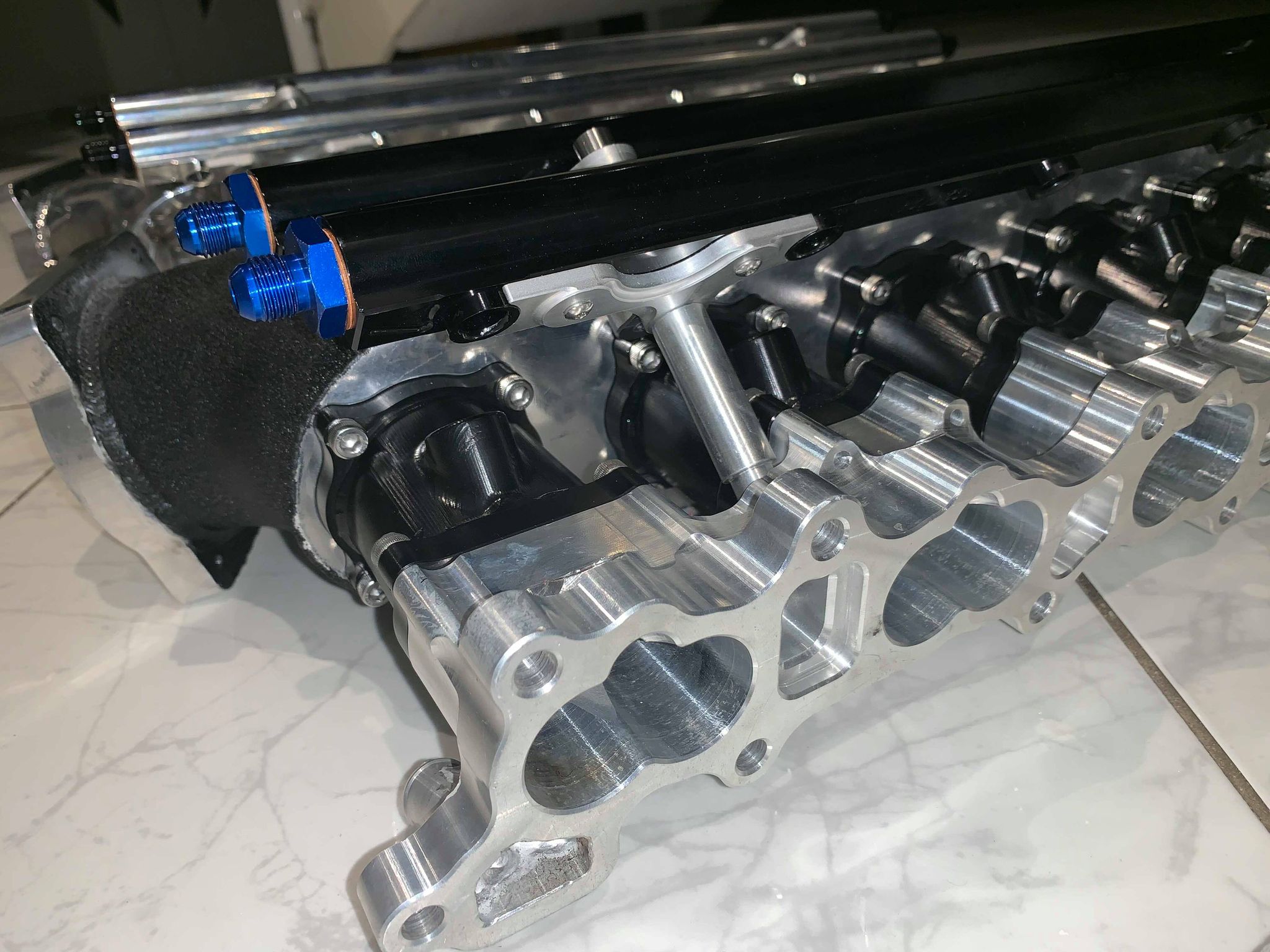 Nissan Skyline R32 R33 R34 GTR RB26DETT RB26 Billet Intake Manifold Pl ...