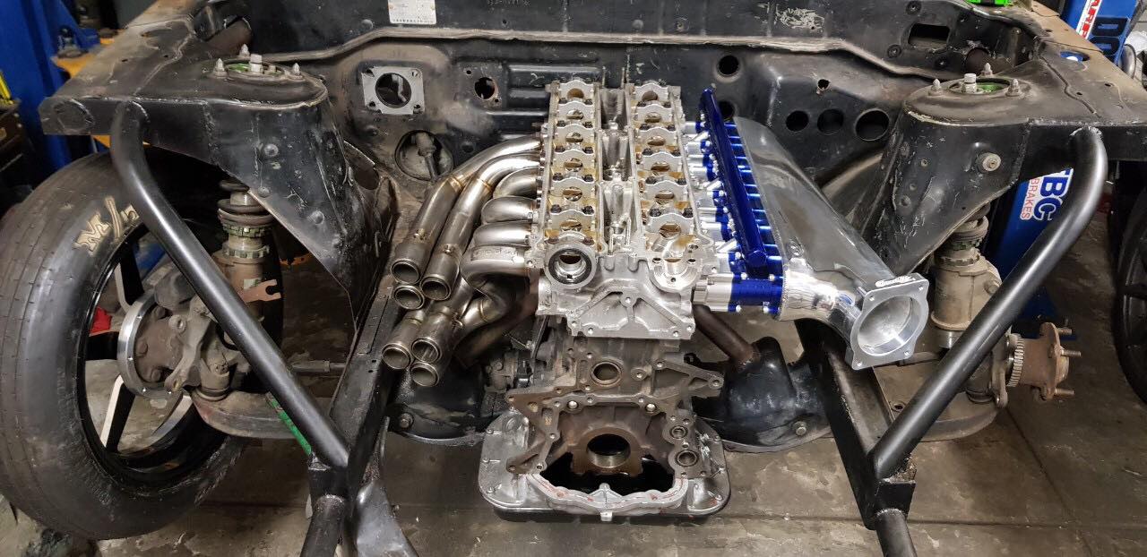 Toyota 2JZ-GTE Supra Aristo CNC Billet Intake Manifold Plenum 2JZ GTE ...
