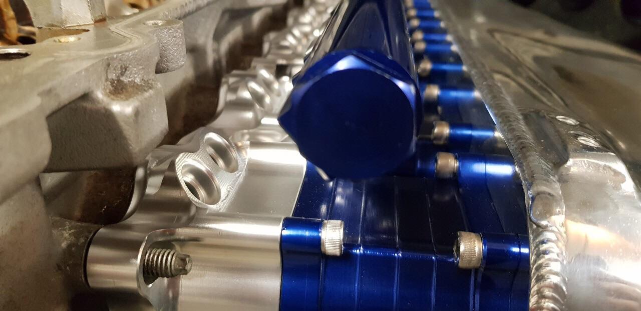 Toyota 2JZ-GTE Supra Aristo CNC Billet Intake Manifold Plenum 2JZ GTE ...