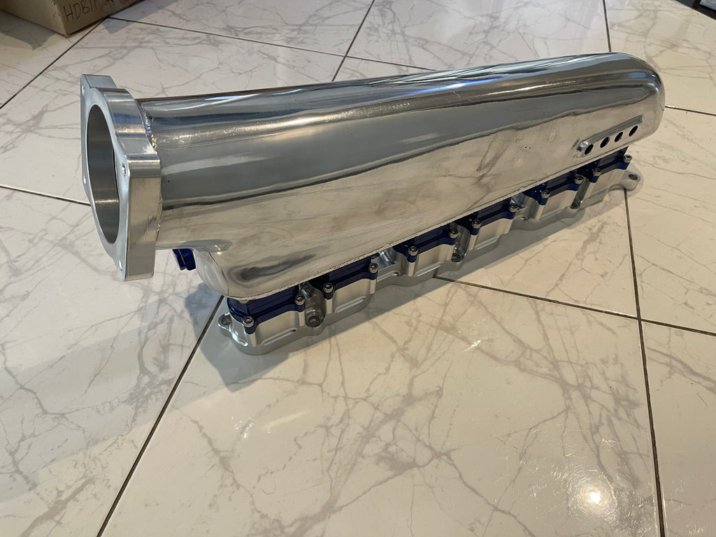 Toyota 2JZ-GTE Supra Aristo CNC Billet Intake Manifold Plenum 2JZ GTE ...