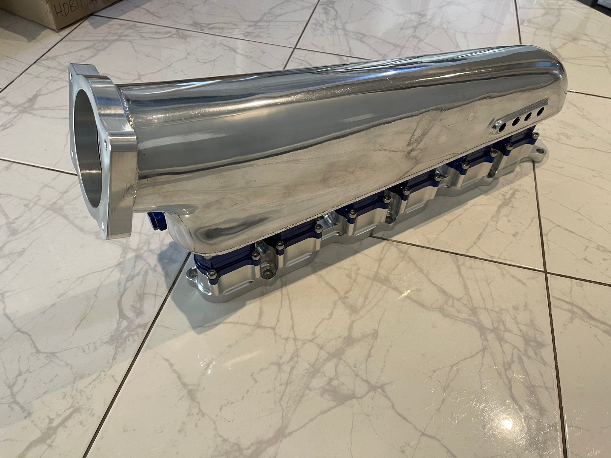 Toyota 2JZ-GTE Supra Aristo CNC Billet Intake Manifold Plenum 2JZ GTE ...