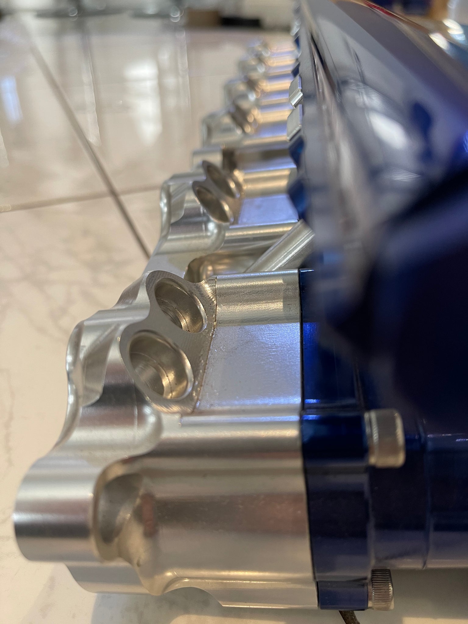 Toyota 2JZ-GTE Supra Aristo CNC Billet Intake Manifold Plenum 2JZ GTE ...