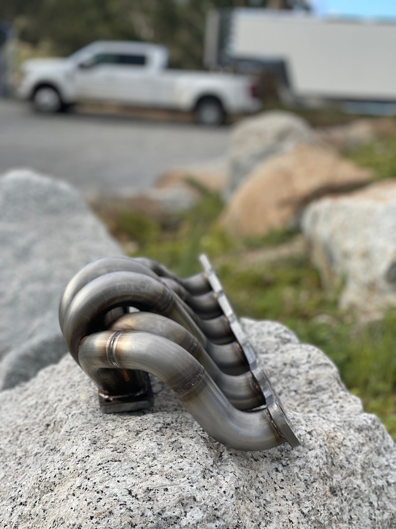 Nissan Skyline RB20 RB25 Tubular Low Mount Exhaust Manifold R31 R32 R3 ...