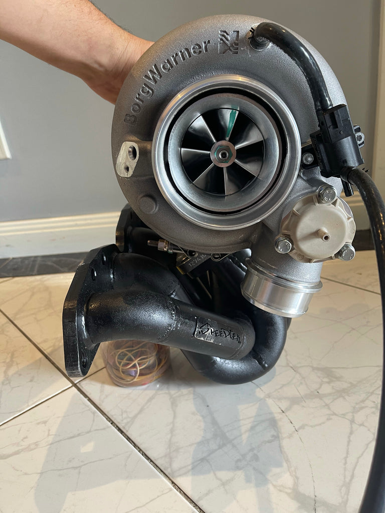 Nissan Silvia SR20DET SR20 Twin Scroll EFR Spec High Mount Exhaust Man ...