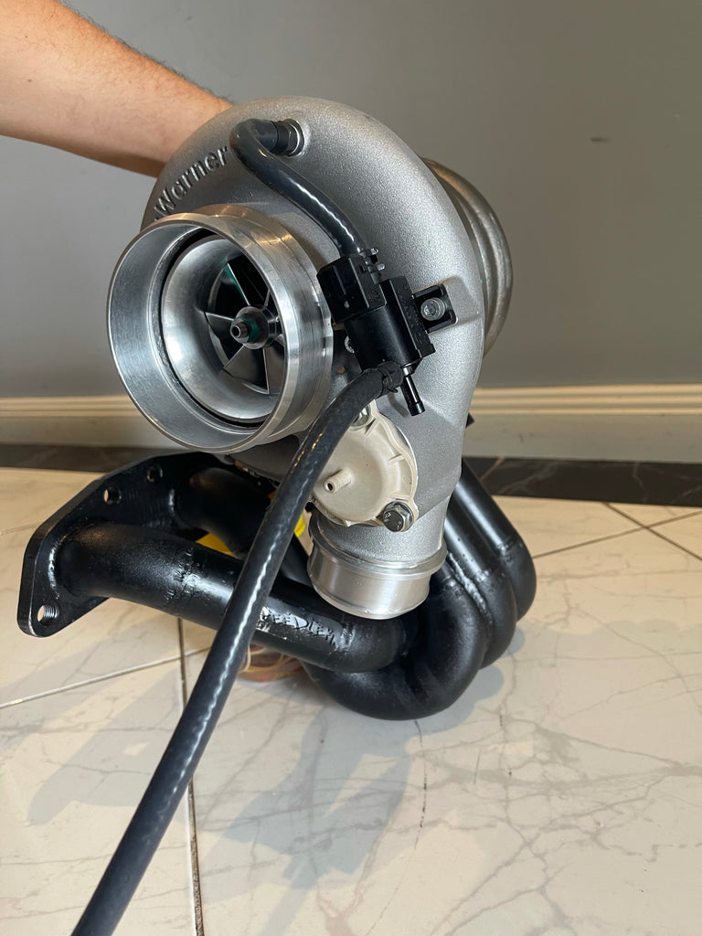 Nissan Silvia SR20DET SR20 Twin Scroll EFR Spec High Mount Exhaust Man ...