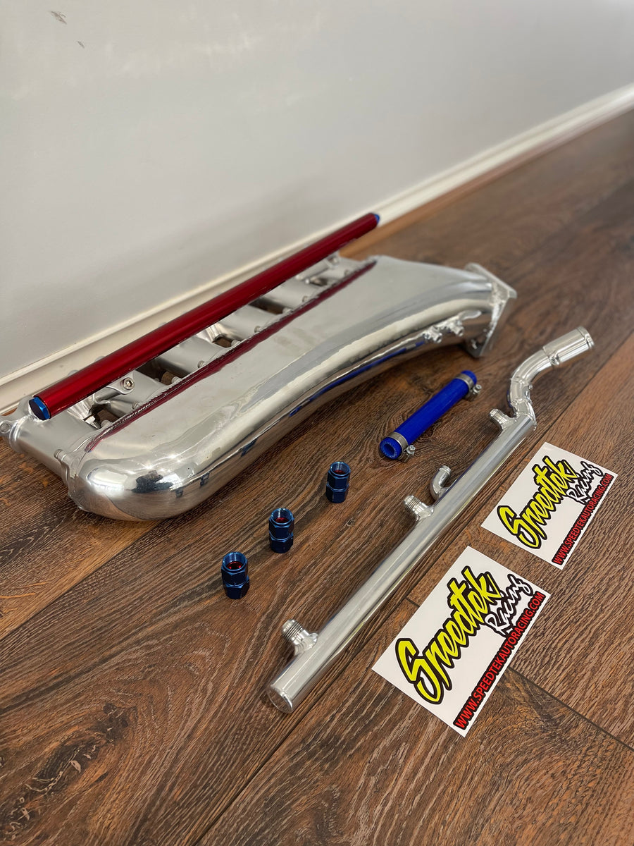 Nissan Skyline R33 R34 RB25DET RB25 NEO Billet Intake Manifold Plenum#N ...