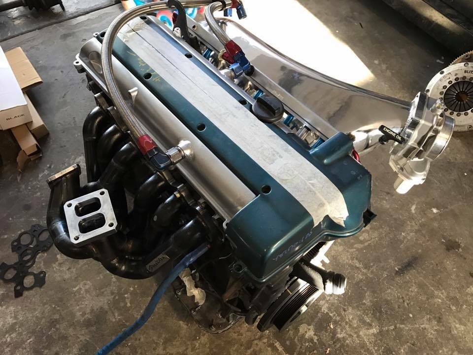 Toyota 2JZ GTE Cast Supra Aristo Intake Manifold Plenum Intake Manifol ...